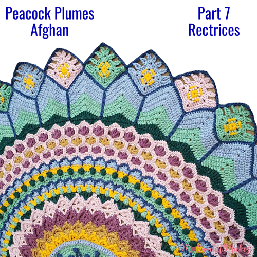 Ravelry: Peacock Plumes Afghan pattern by Melinda Miller