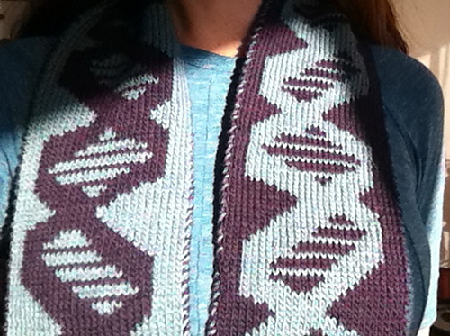 Ravelry: Double Double (Double Knit Double Helix) pattern by Melini Melini