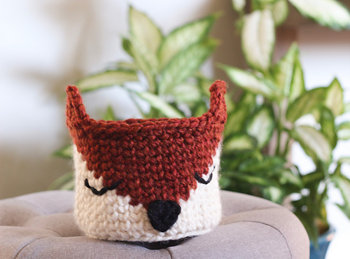 Ravelry: Frederick the Fox Basket pattern by Melissa Woodacre