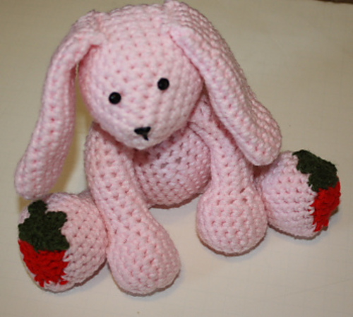 Ravelry: Little Strawberry Bunny pattern by Melissa's Crochet Patterns