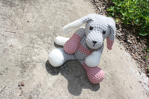 Ravelry: Patrick the Patchwork Puppy pattern by Melissa's Crochet Patterns