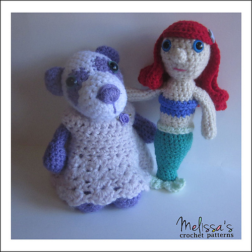 Ravelry: My Little Mermaid pattern by Melissa's Crochet Patterns