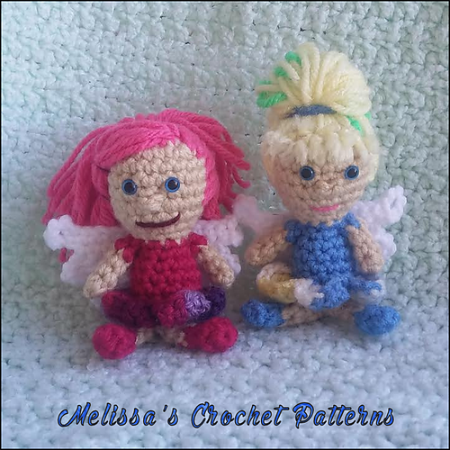 Ravelry: Amy the Fairy pattern by Melissa's Crochet Patterns
