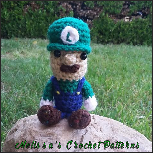 Ravelry: Little Luigi pattern by Melissa's Crochet Patterns