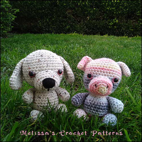 Ravelry: Hamilton the Huggable Pig pattern by Melissa's Crochet Patterns