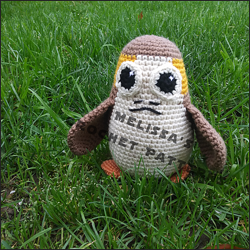 Ravelry: Star Wars Porg pattern by Melissa's Crochet Patterns