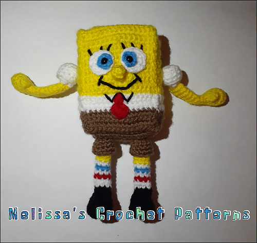 Ravelry: Spongebob Squarepants pattern by Melissa's Crochet Patterns