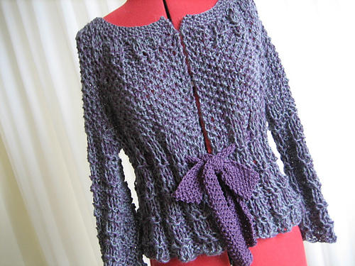 Ravelry: Twisted Drop Stitch Sweater pattern by Jo Sharp