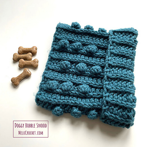 Ravelry: Doggy Bobble Snood pattern by Melanie Poulter