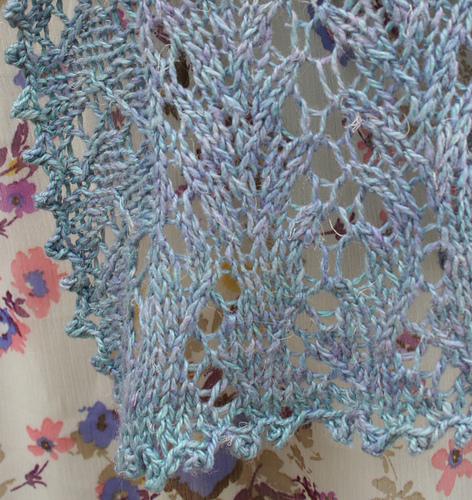 Ravelry: Something Blue Shawl pattern by Meridith Shepherd