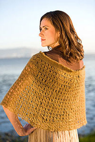 Ravelry: Broomstick Lace Capelet pattern by Kate Pullen