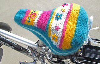 Ravelry: Sweet Ride Bike Seat Cover pattern by Merry Capers