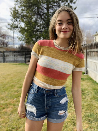 Ravelry: Strata Sweater pattern by Hannah Singleton