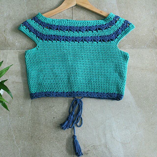 Ravelry: Myra crop top pattern by Komal Raj