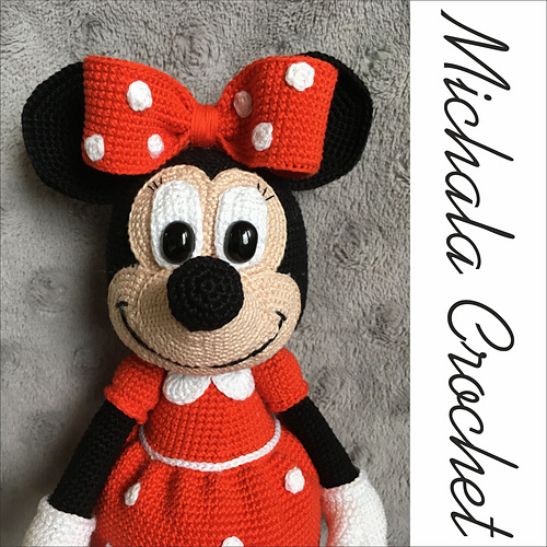 Ravelry: Crochet Minnie mouse pattern by Michala Hendrychová
