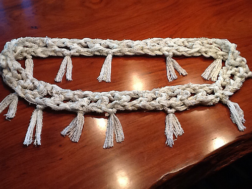 Ravelry: Super Easy Scarf using Ruffle Yarn pattern by Michele Caruso