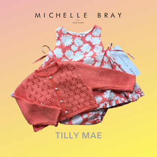 Ravelry: Tilly Mae Lace Cardigan pattern by Michelle Bray Designs