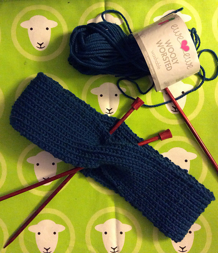 Ravelry: Hot Mess Headband pattern by Heather Walpole