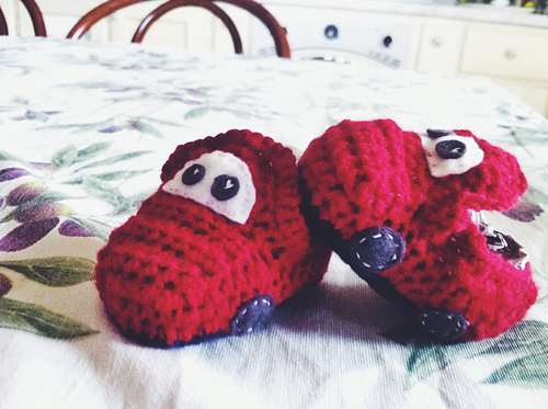 Ravelry: Baby's First car-Booties pattern by Tharundharansmom mahesubbu