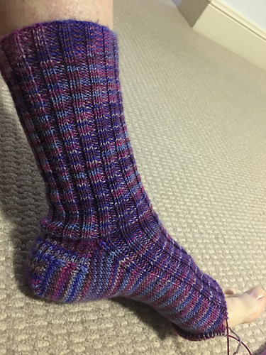 Ravelry: Step Up Socks, Top Down pattern by Lara Neel