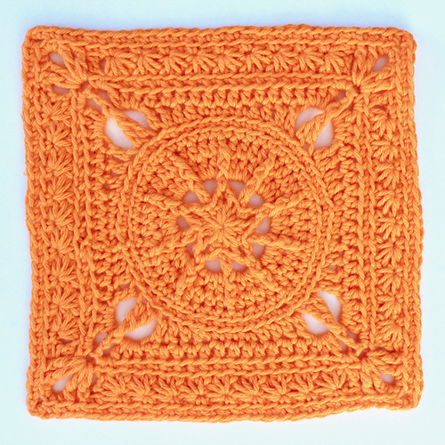 Ravelry: Tiny Star Square pattern by Mikaela Bates