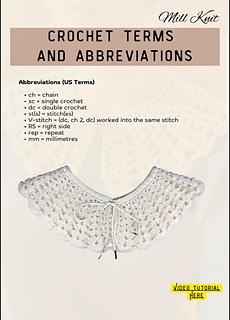 Ravelry: Crochet Collar pattern by Mill Knit