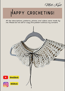 Ravelry: Crochet Collar pattern by Mill Knit