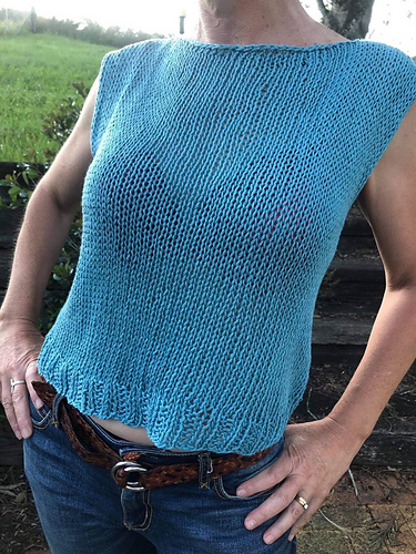 Ravelry: Simple Linen Tank pattern by Nikki Shipard