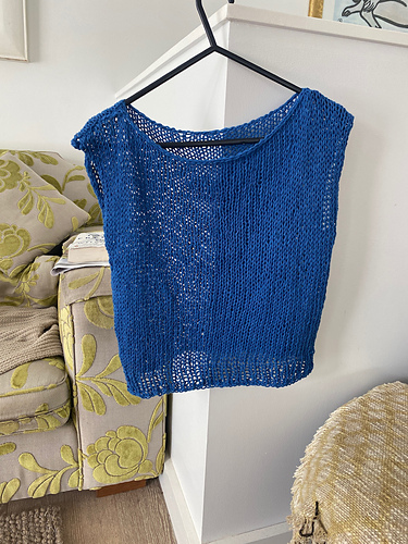 Ravelry: Simple Linen Tank pattern by Nikki Shipard