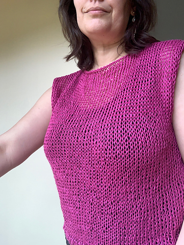 Ravelry: Simple Linen Tank pattern by Nikki Shipard
