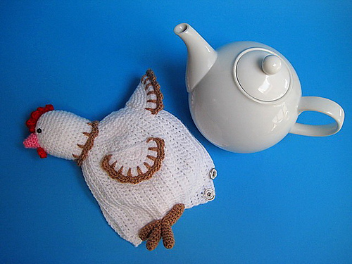 Ravelry: Chicken Tea Cosy Animal Teapot Cozy Easter Spring pattern by ...