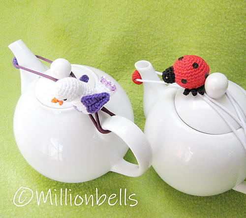 Ravelry: Animal Tea Coffee Drip Catchers pattern by Millionbells