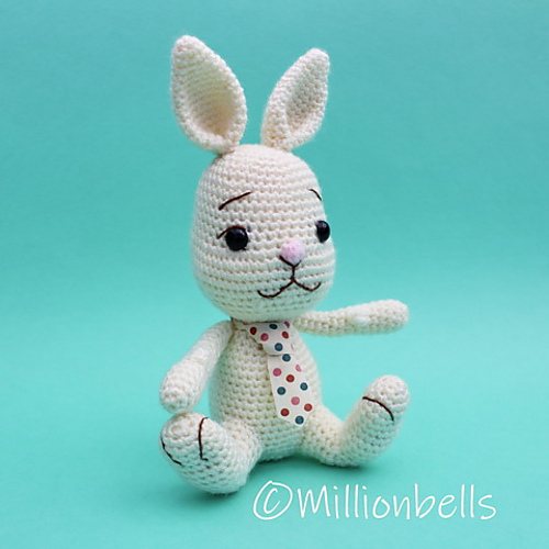 Ravelry: Amigurumi Spring Bunny pattern by Millionbells