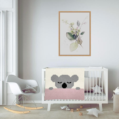 Ravelry: Lullaby koala blanket pattern by Mimi Monk