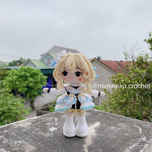 Ravelry: Lumine Genshin Impact pattern by Mimi Neko