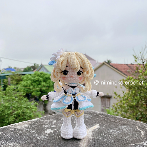 Ravelry: Lumine Genshin Impact pattern by Mimi Neko