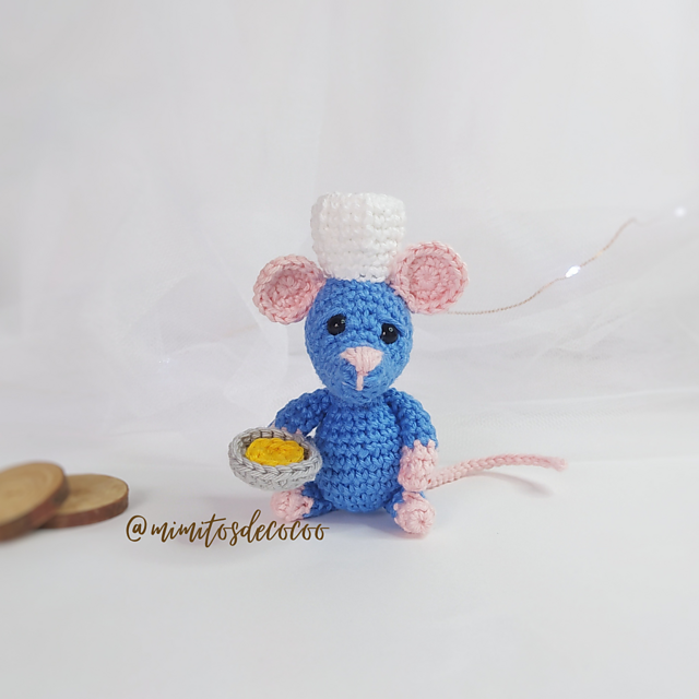 Ravelry: Amigurumi Remy Ratatouille pattern by Carmen Olivares