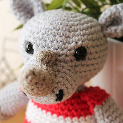 Ravelry: Rhino - Animalius pattern by Anabel Catalan