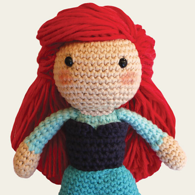 Ravelry: Ariel Girl - Princess pattern by Anabel Catalan