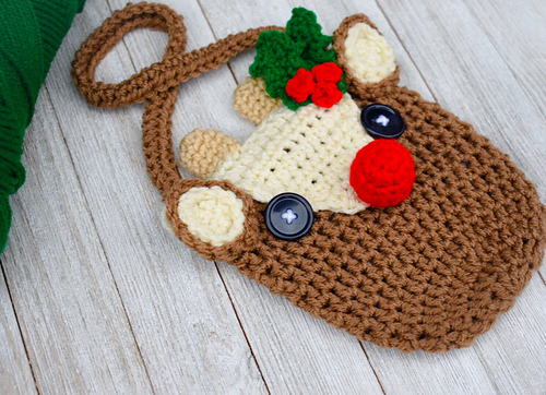 Ravelry: Rudolph Purse pattern by Crazy4CrochetMomma
