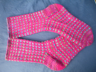 Ravelry: Mireille7's Stained Glass Socks