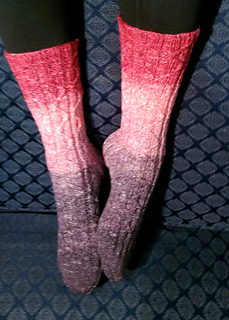 Ravelry: Mireille7's Fata Morgana Mirage Socks
