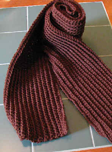 Ravelry: Ribbed Scarf pattern by C.L. Halvorson