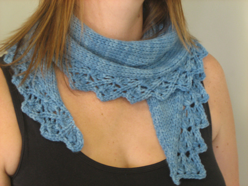 Ravelry: Garden City Scarf Worsted Weight pattern by Sheryl Greenfield