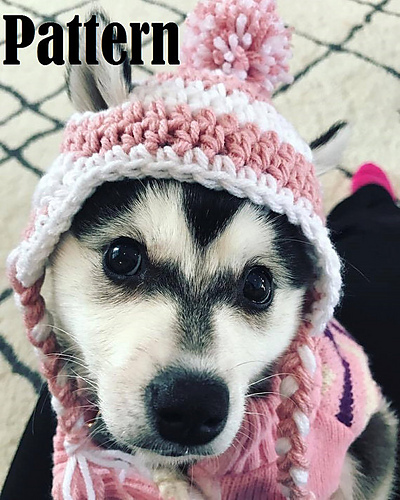 Ravelry: Pippa Puppy Hat pattern by Rebecca Jennings