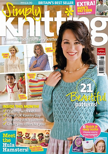 Ravelry: Simply Knitting 57, August 2009 - patterns