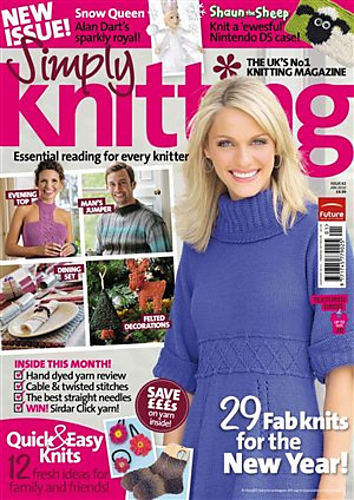Ravelry: Simply Knitting 62, January 2010 - patterns