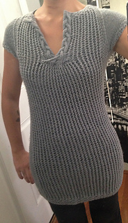 Ravelry: Plaited Rib Tunic pattern by Miss MnBK