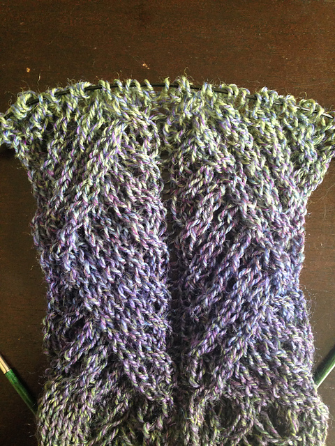 Ravelry: MissMnBK's Russian cable weaves