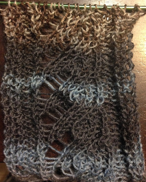 Ravelry: MissMnBK's Russian cable weaves